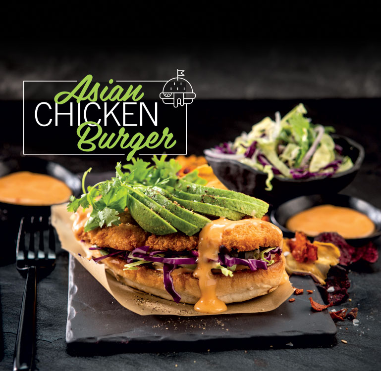 Asian Chicken Burger